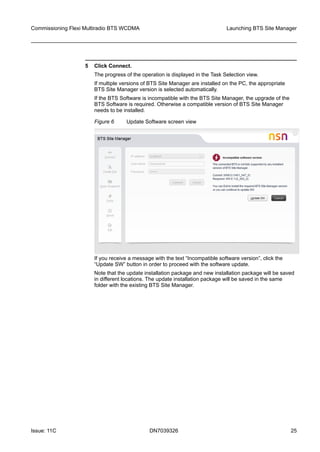 Commissioning flexi multiradio_bts_wcdma | PDF