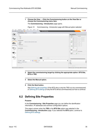 Commissioning flexi multiradio_bts_wcdma | PDF