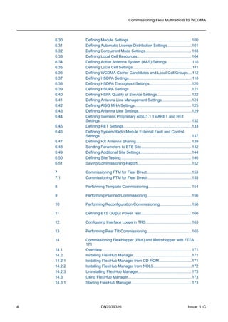 Commissioning flexi multiradio_bts_wcdma | PDF