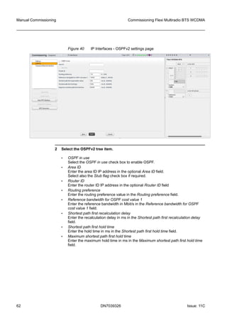 Commissioning flexi multiradio_bts_wcdma | PDF