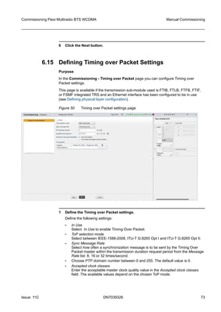 Commissioning flexi multiradio_bts_wcdma | PDF