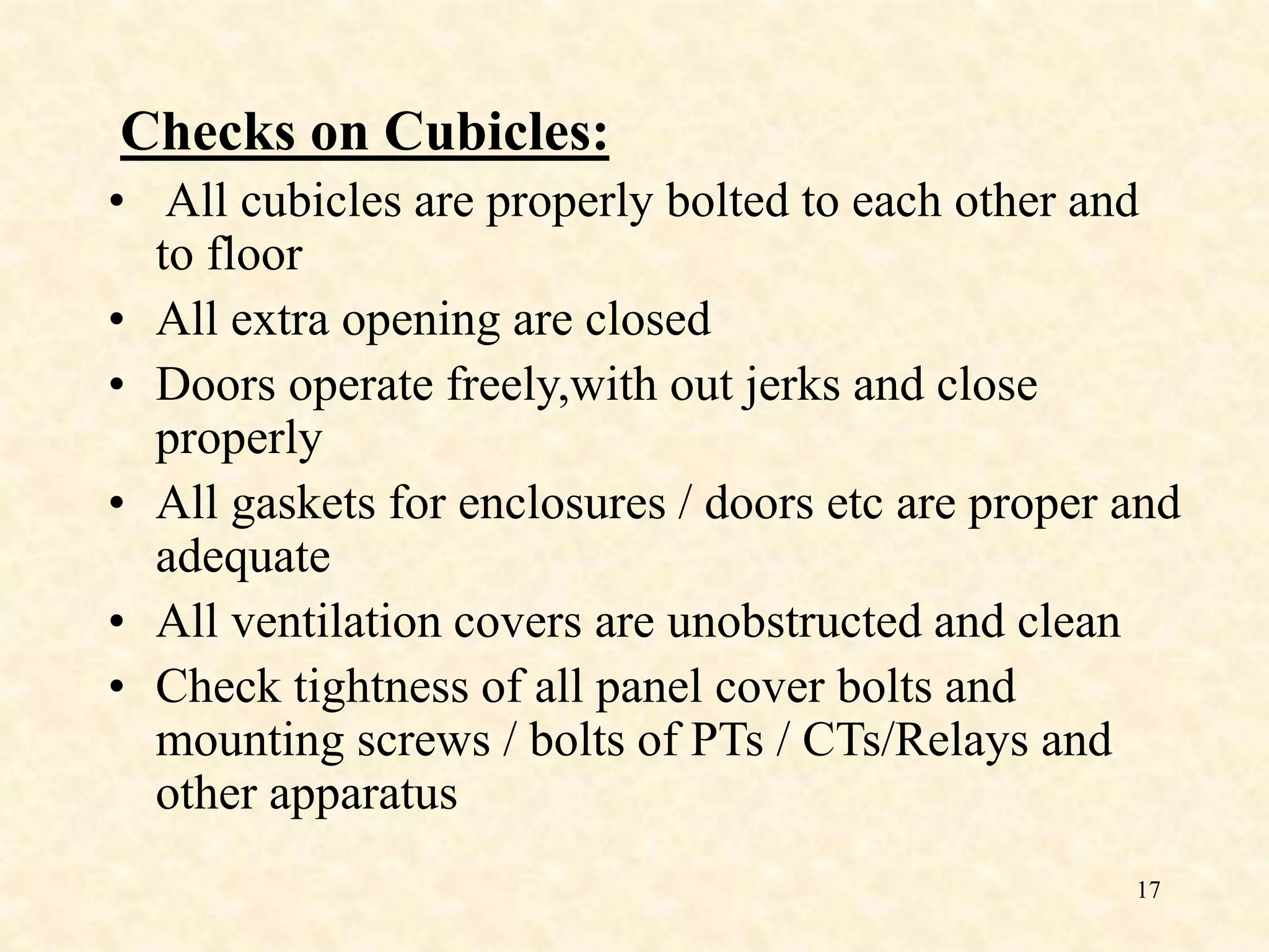 Commissioning of Electrical Equipment or systems.ppt