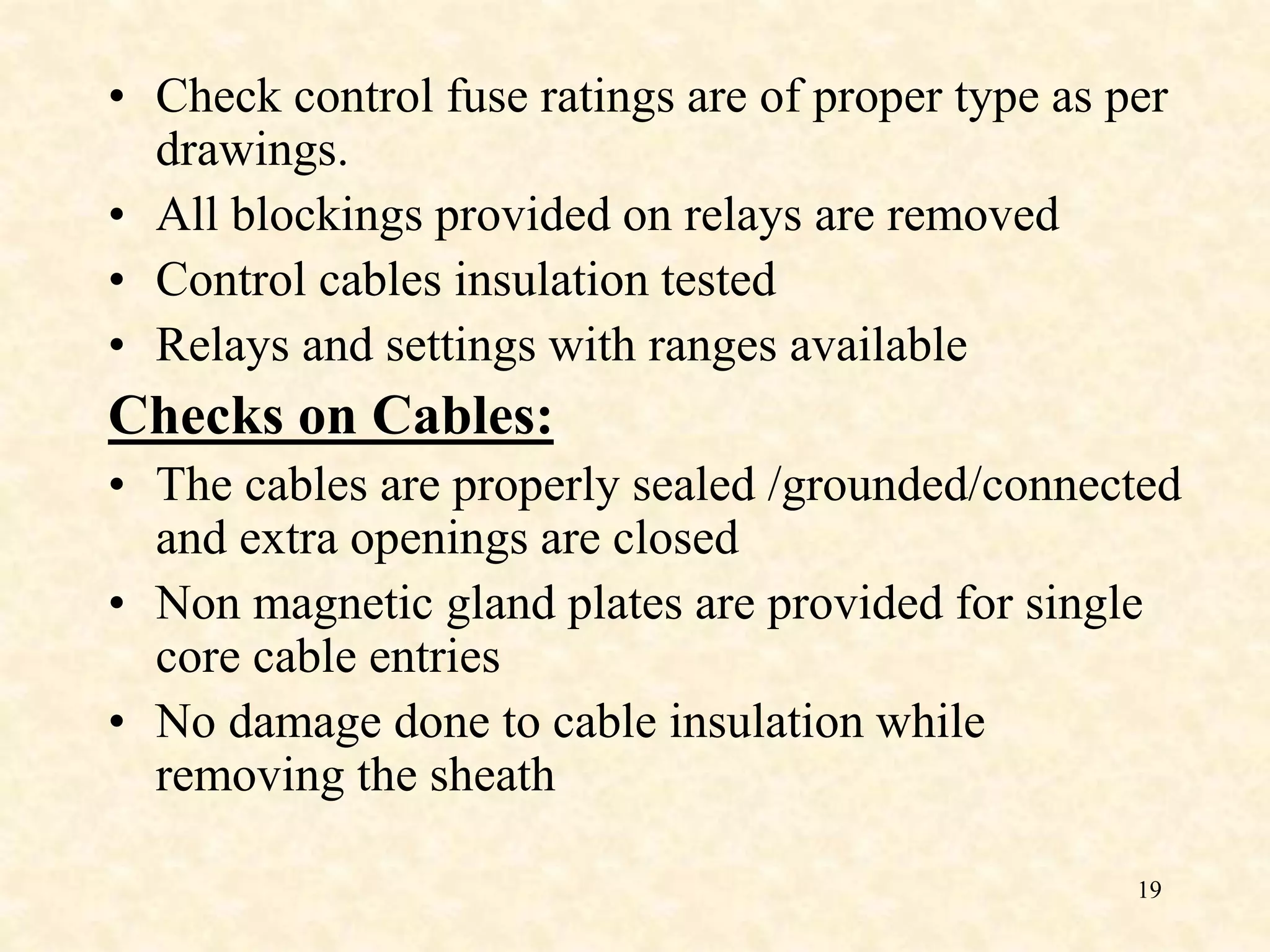 Commissioning of Electrical Equipment or systems.ppt