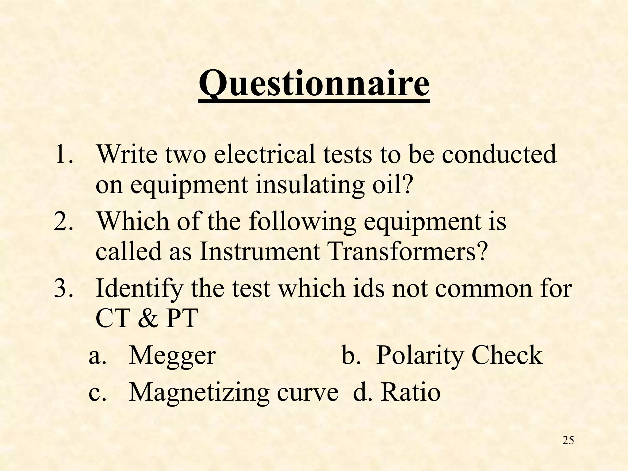 Commissioning of Electrical Equipment or systems.ppt