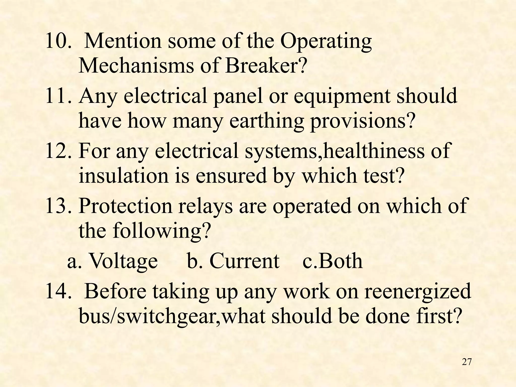Commissioning of Electrical Equipment or systems.ppt
