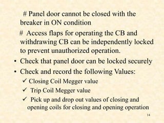 Commissioning of Electrical Equipment or systems.ppt