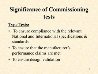 Commissioning of Electrical Equipment or systems.ppt
