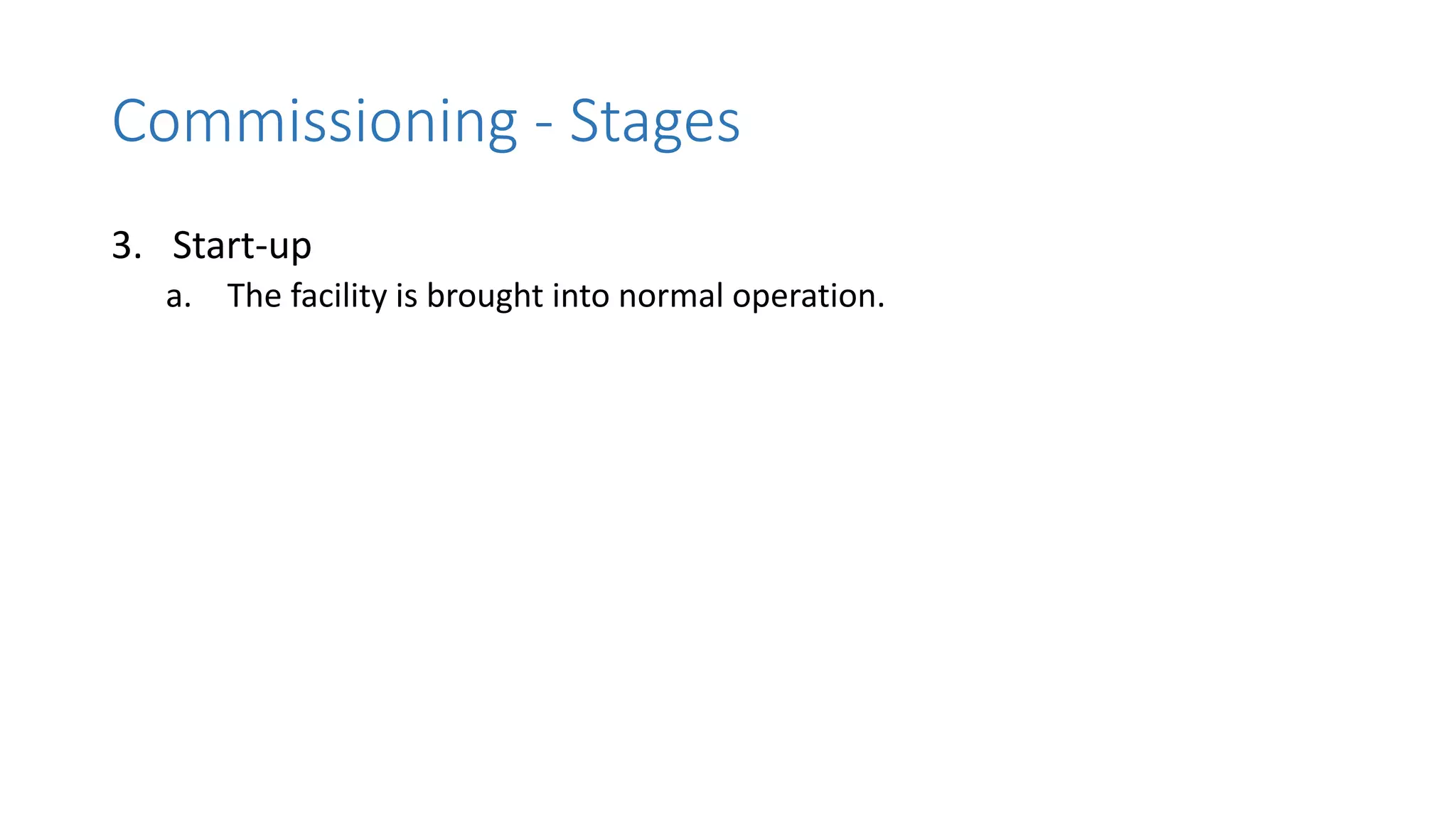 Commissioning of Industrial Projects - Cost Estimating Considerations | PPTX