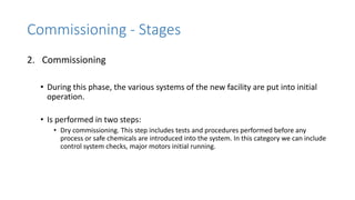 Commissioning of Industrial Projects - Cost Estimating Considerations ...
