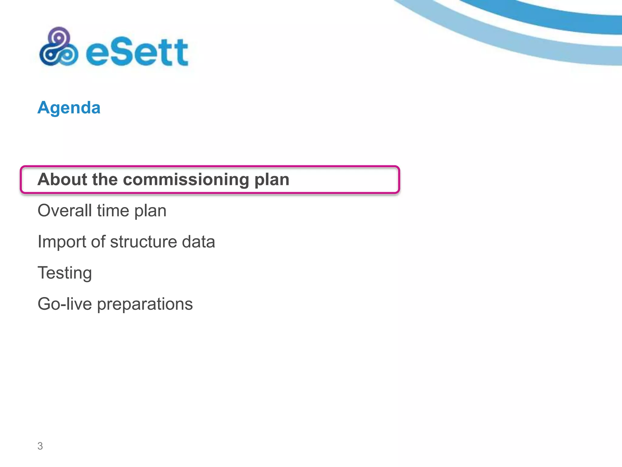 Commissioning Plan Robert Thelander, Svenska kraftnät | PPT