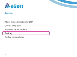 Commissioning Plan Robert Thelander, Svenska kraftnät | PPT