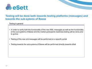 Commissioning Plan Robert Thelander, Svenska kraftnät | PPT