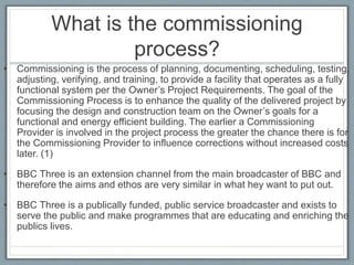 Commissioning process | PPTX