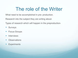 Commissioning process for writing | PPTX