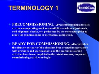 Commissioning Process Plant Section 1 Introduction.ppt