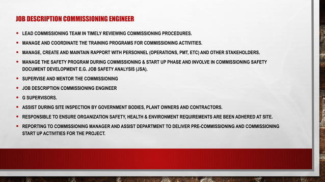 Commissioning R1.pptx contoh commisioning power plant | PPTX | Civil ...