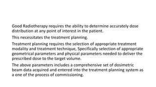 Commissionin of medical linear accelerator | PDF