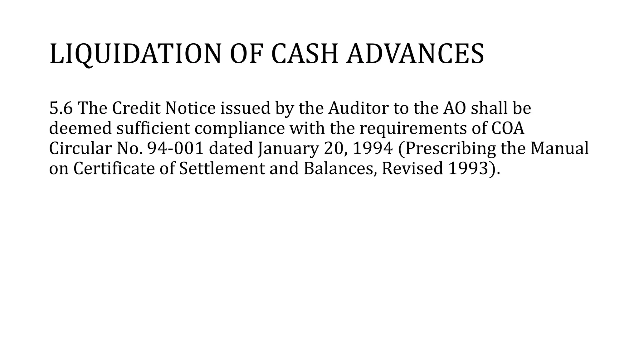 COMMISSION ON AUDIT CIRCULAR NO. 97-002.pptx