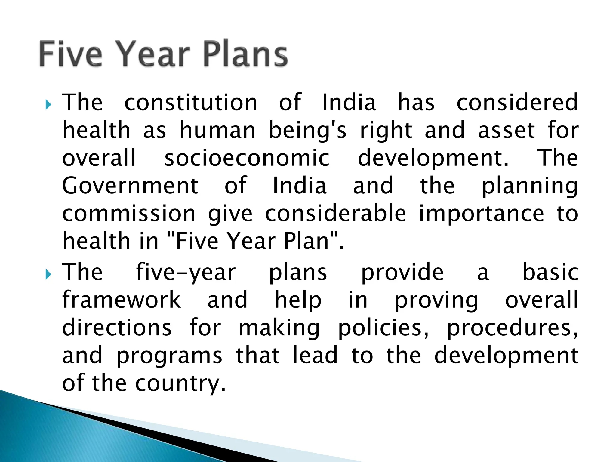 Commission on Health and Five year Plan.pptx