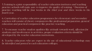 3 major Commissions on teacher education | PDF