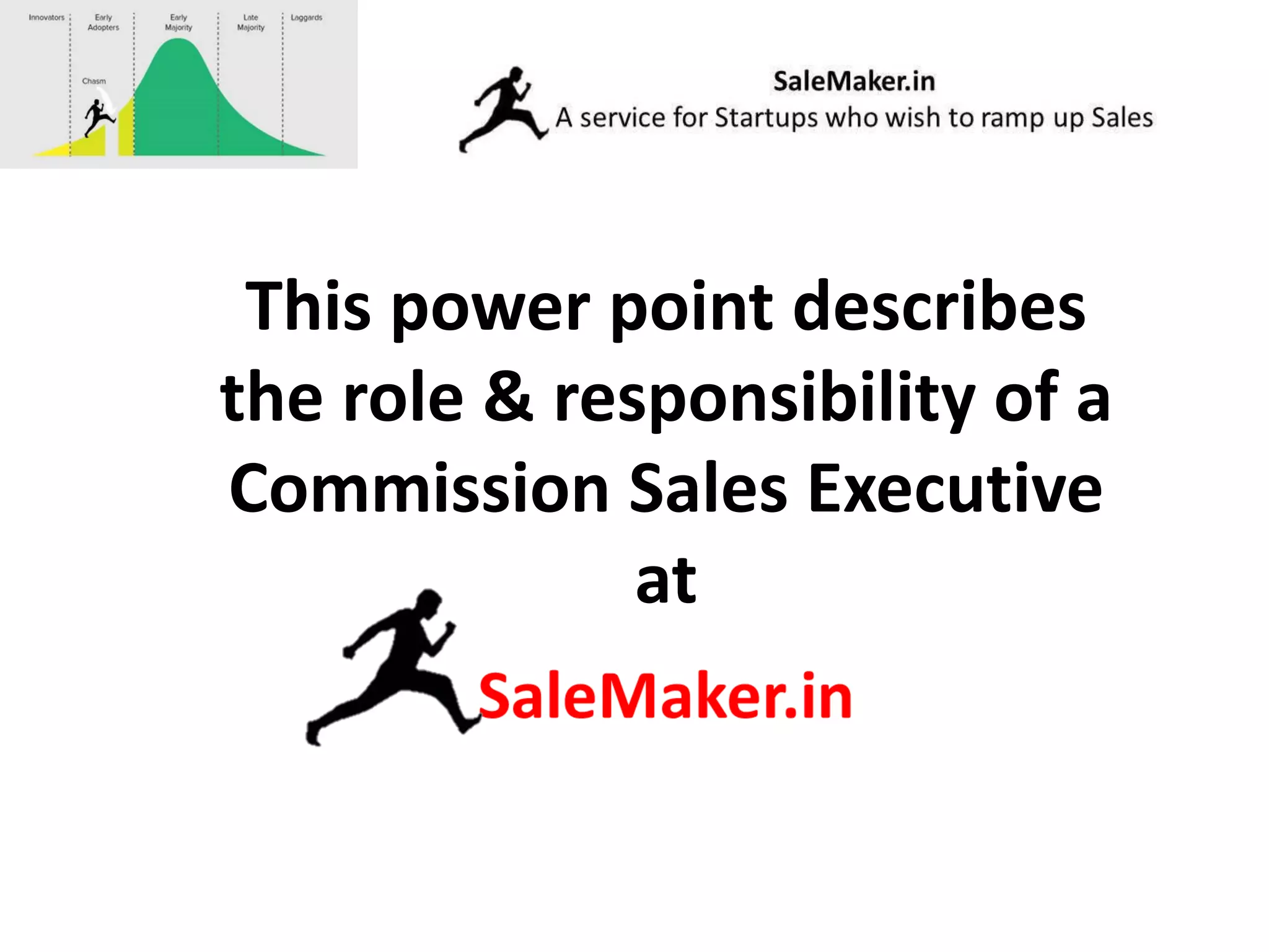 SaleMaker Commission sales executive | PPT