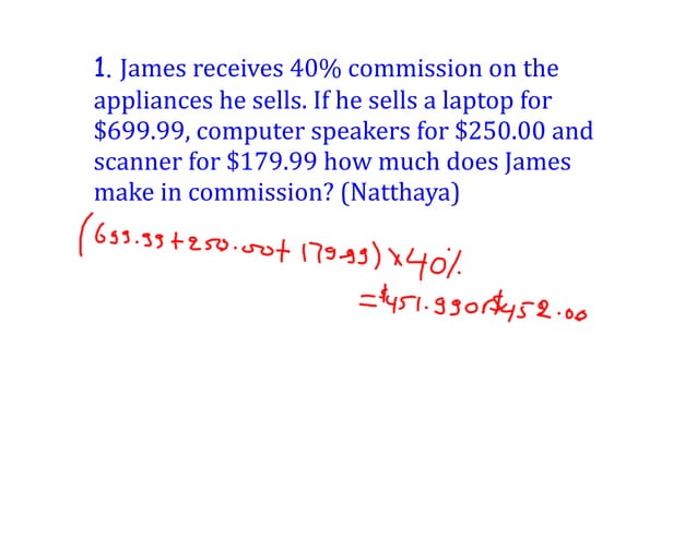 Commission Test | PPT