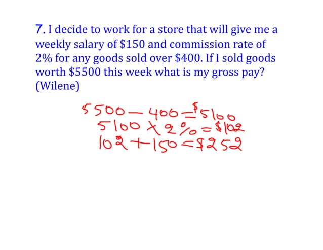 Commission Test | PPT