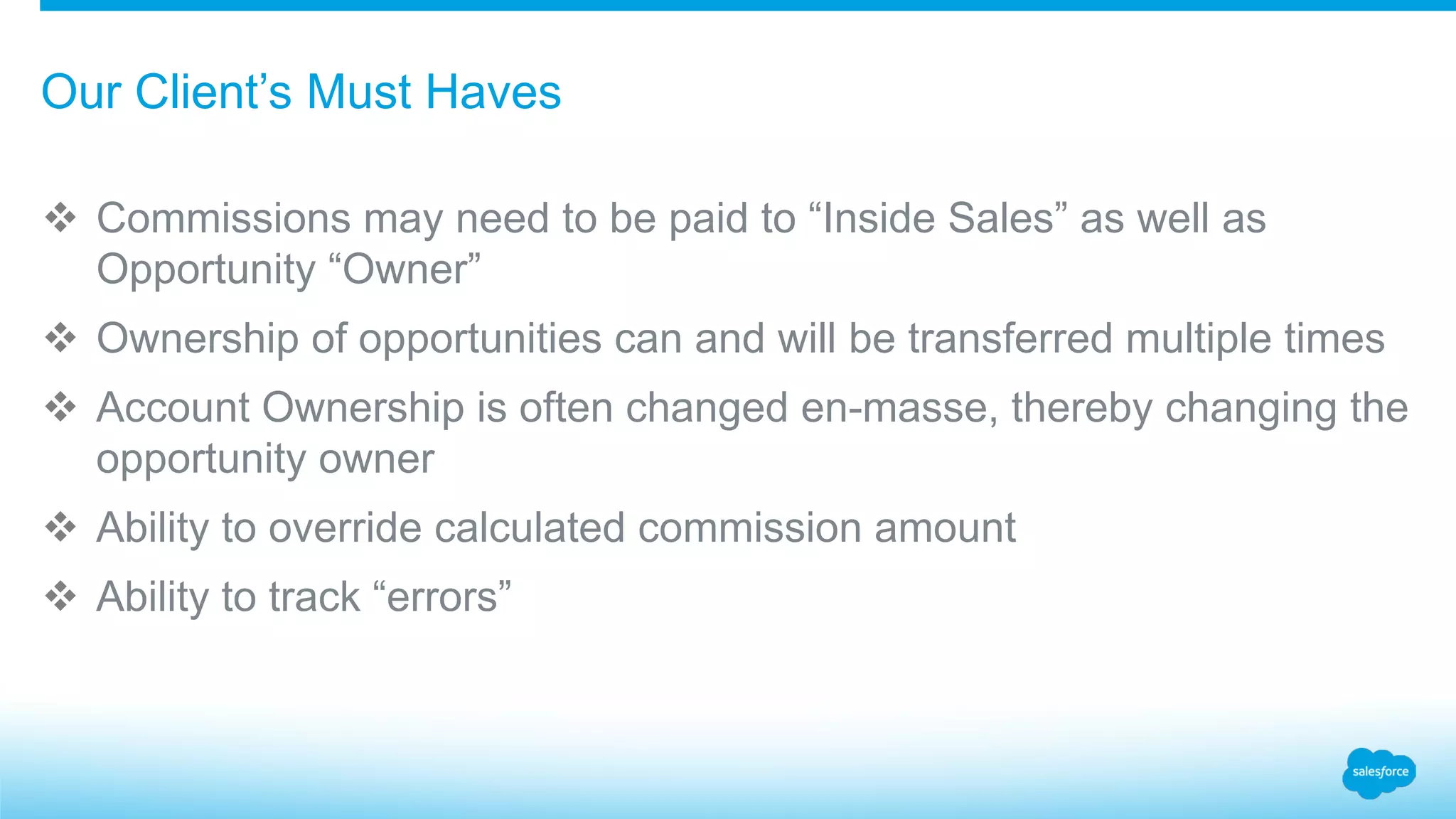 Commission Tracking: Automate Using Process Builder, Formulas and ...