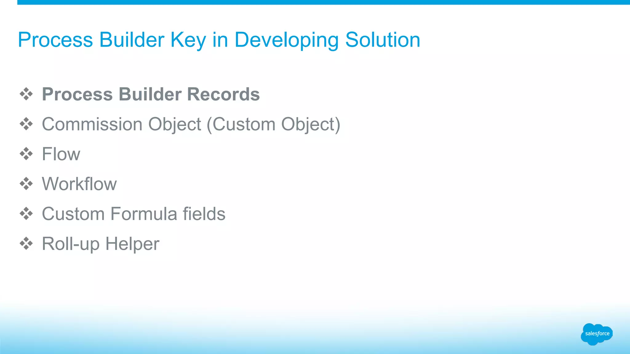 Commission Tracking: Automate Using Process Builder, Formulas and ...