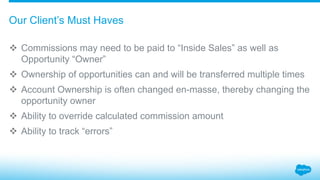 Commission Tracking: Automate Using Process Builder, Formulas and ...