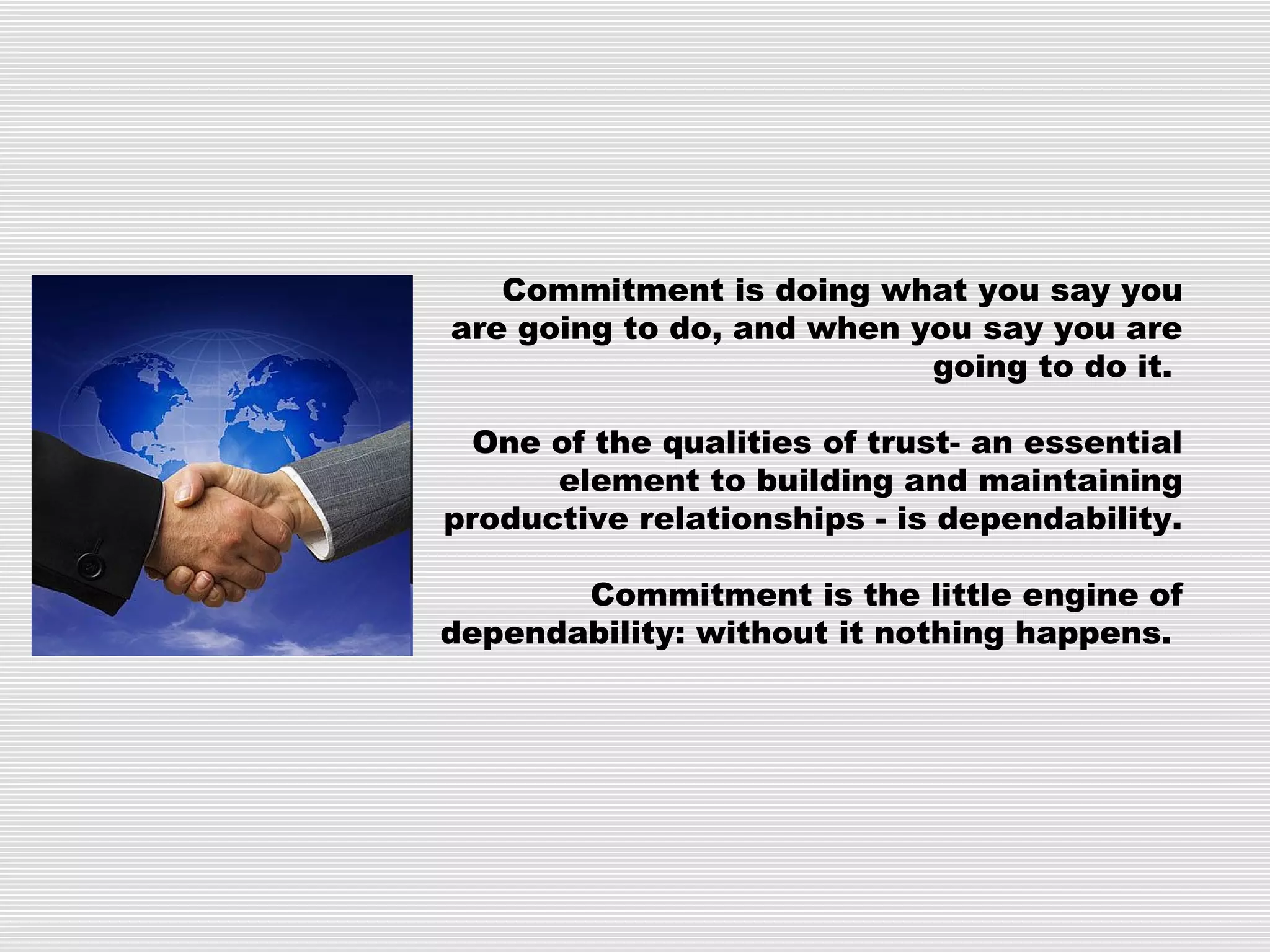 Commitment | PPT