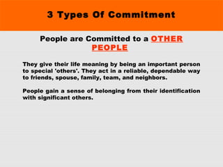 Commitment | PPT