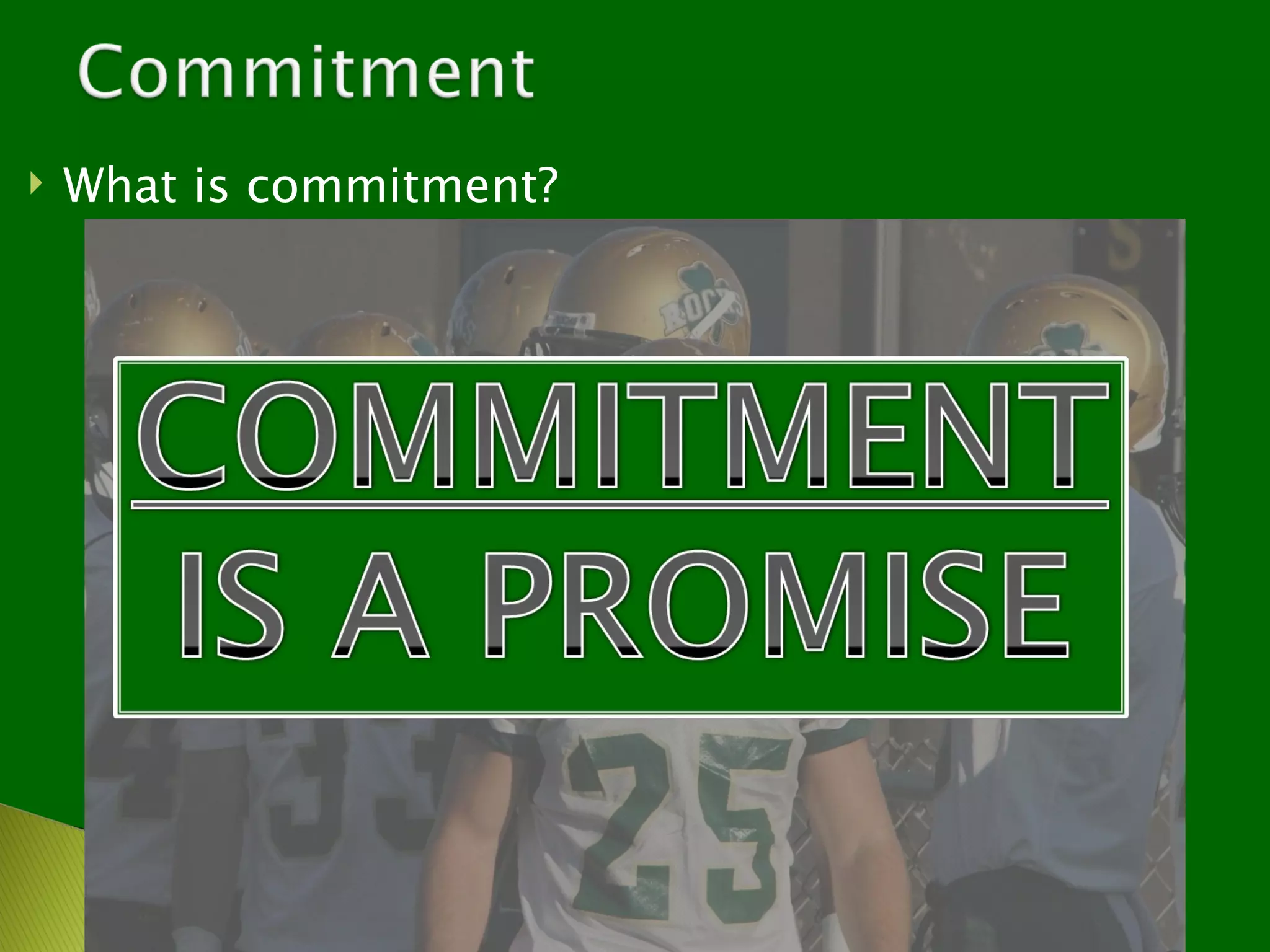 Commitment | PPT