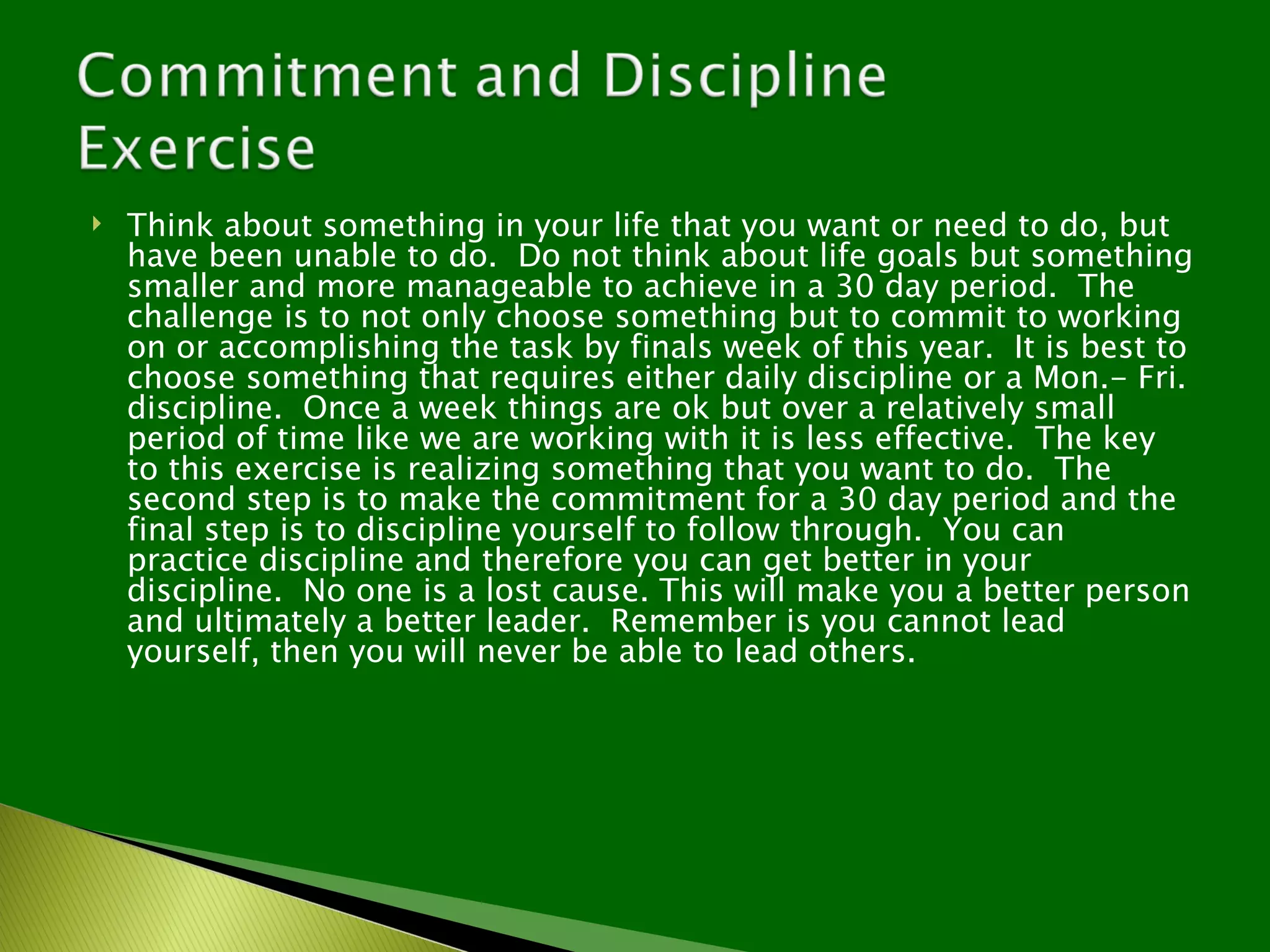 Commitment | PPT