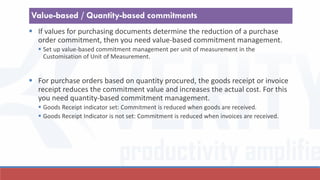 Commitment management in sap | PDF