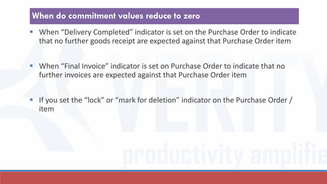 Commitment management in sap | PDF