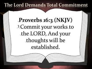 Are You Committed or Merely Involved? | PDF