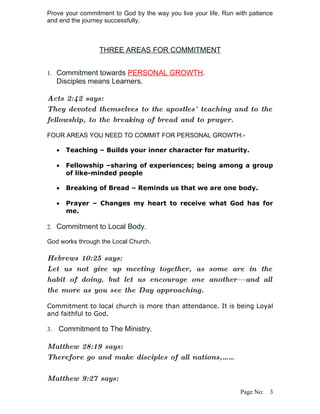 Commitment Or Promise | DOC