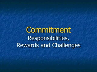 Commitmentpowerpoint Updated | PPT | Islam | Religion & Spirituality