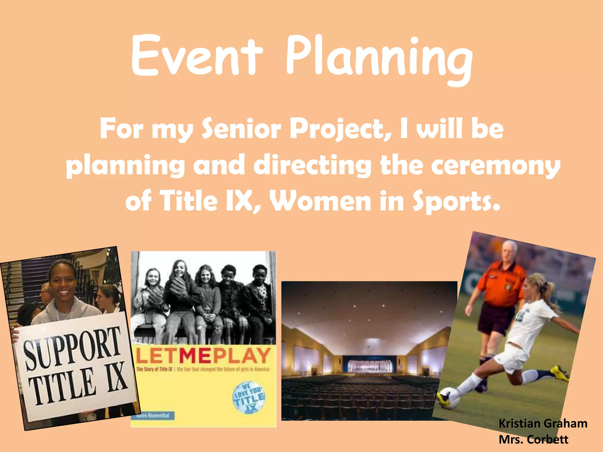 Senior Project Commitment Slide | PPTX