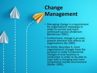 Commitment to change: A Key Success | PDF