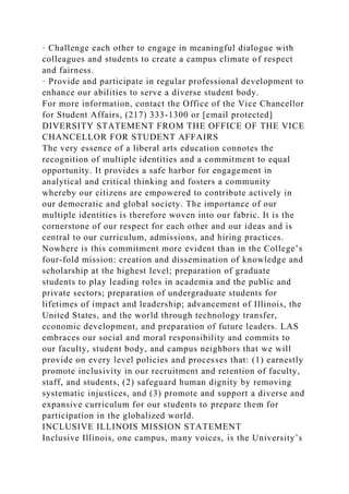 Commitment to Diversity and InclusivityDIVERSITY STATEMENT FROM .docx