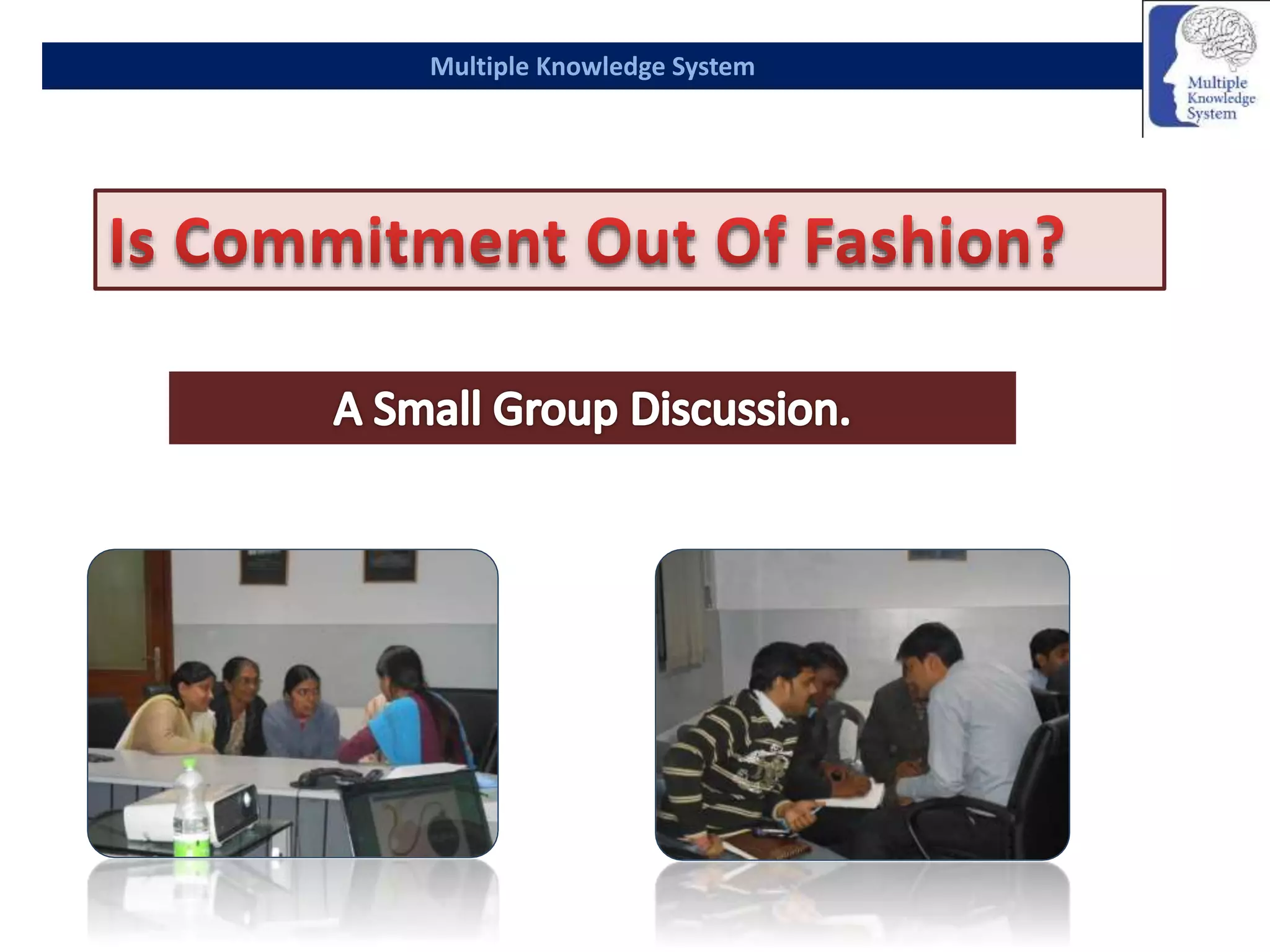 Corporate Training - Training on Commitment at Work | PPTX