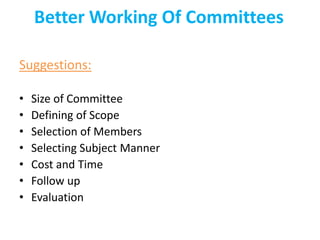 Committee | PPTX