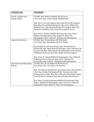 Committee assignments 2013(1) | PDF
