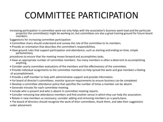 Mulcahy Law Firm, P.C. Commnity Association Committee Basics Cheat ...