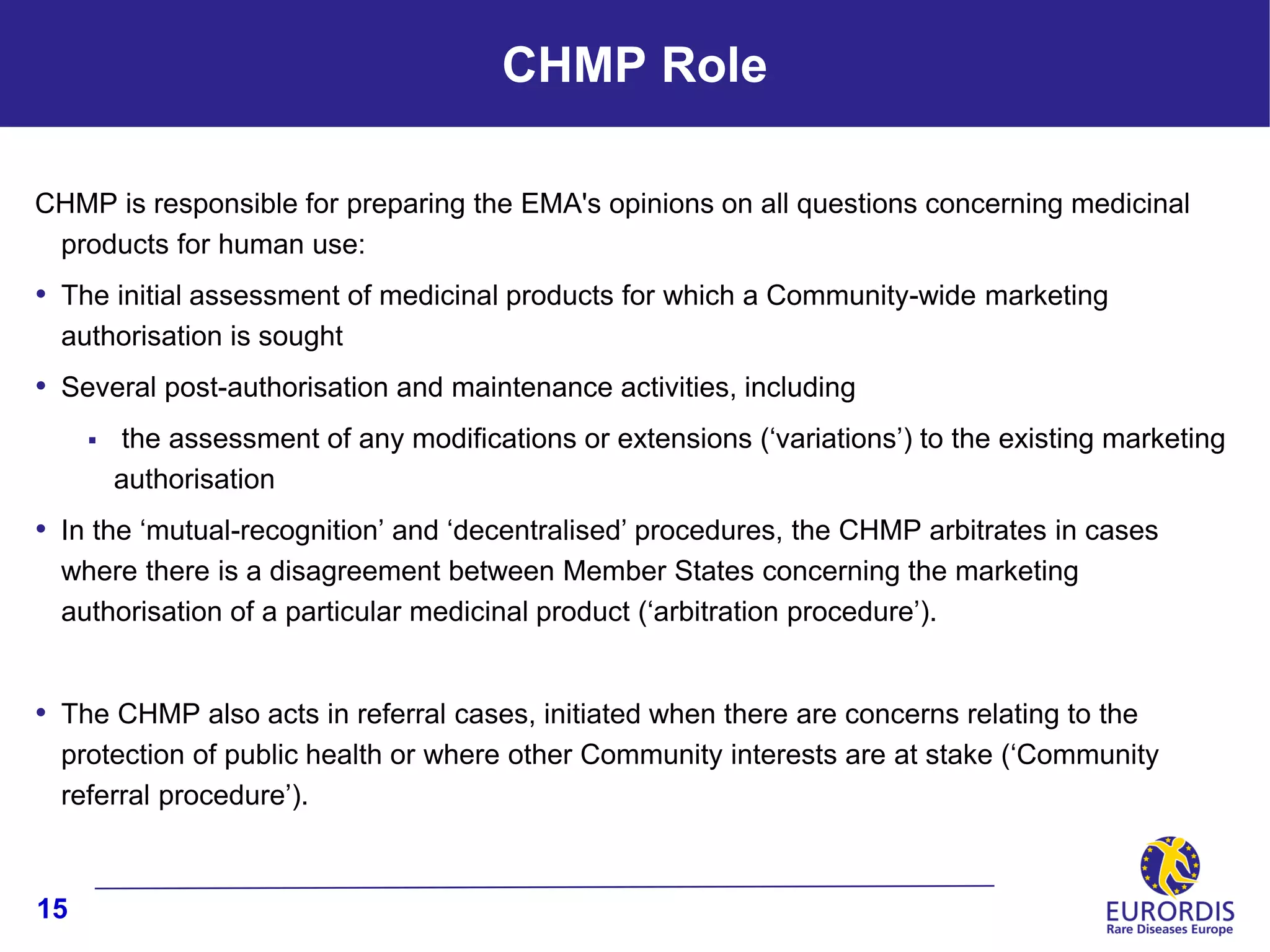 Committee for medicinalal products for human use | PDF