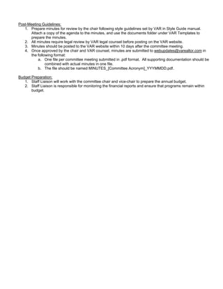 Committee liaisons intro packet 2-11 | PDF