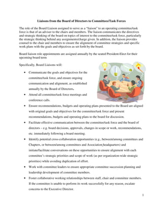 Committee liaisons intro packet 2-11 | PDF