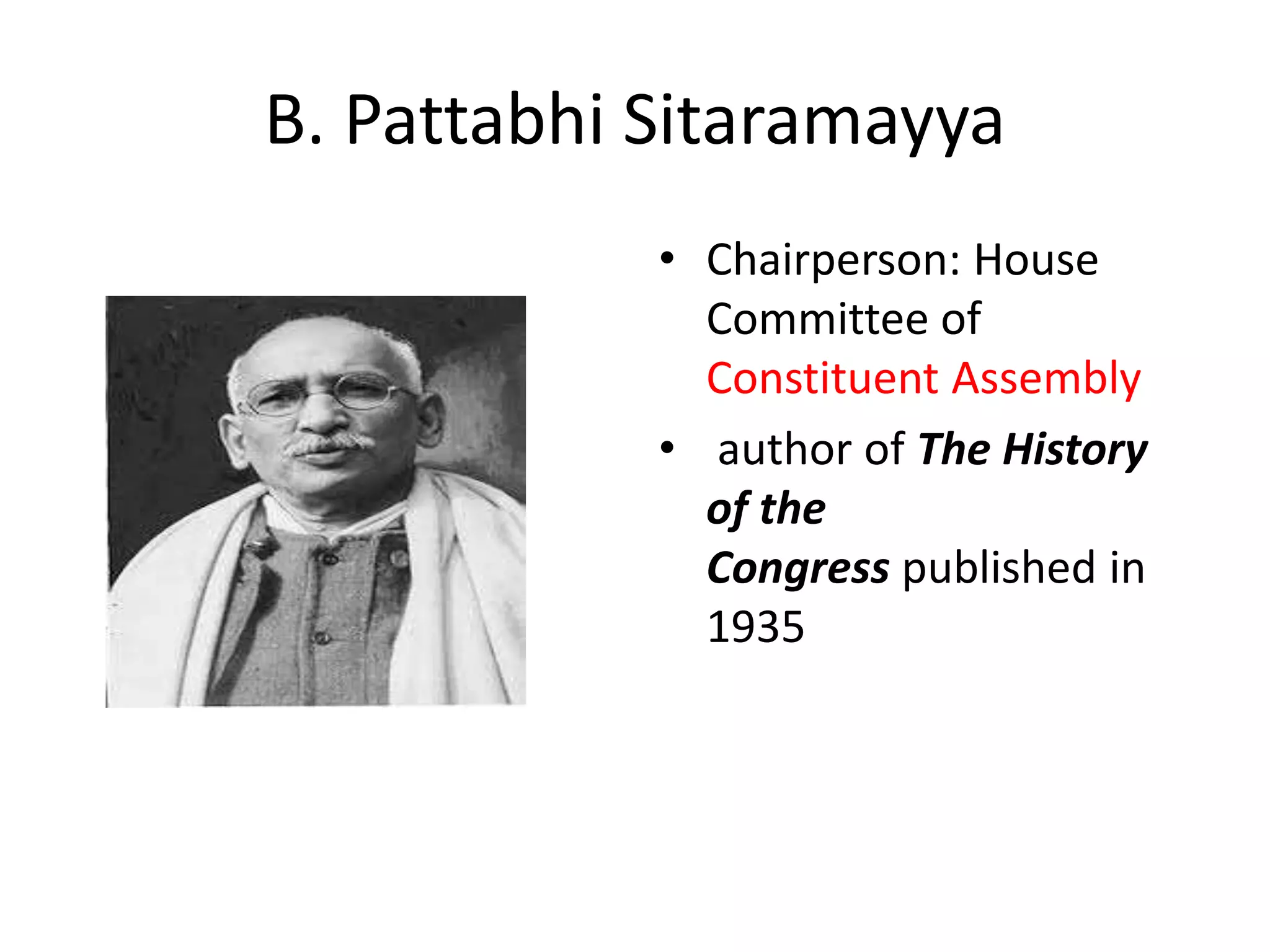 Committees of the Constituent Assembly of India and decisions of 24 ...